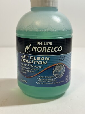 Philips NORELCO Jet Clean Solution NEW (10 fl oz/300ml) HQ200 Razor ...