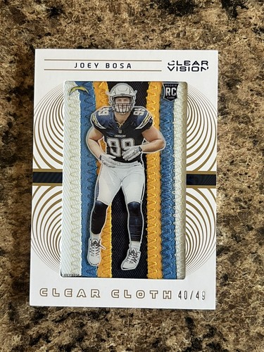 2016 Panini Rookie 4 CLR PATCH CHUNKY ORIGINS Joey Bosa RC #d/49 LA ...