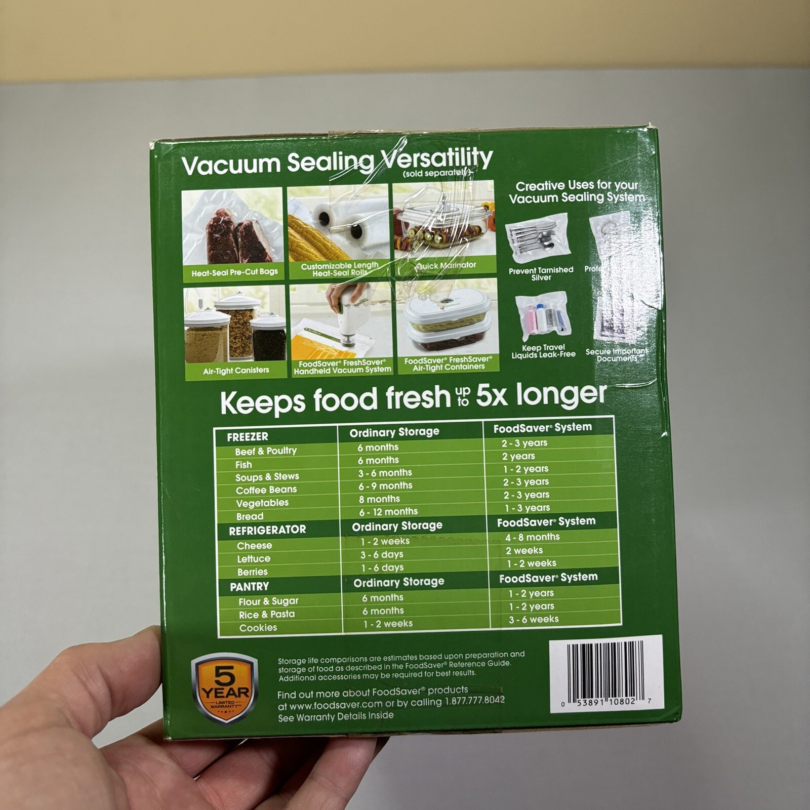 NEW FoodSaver FM2000 Vacuum Sealer Machine with Bags - Black - SEALED ...