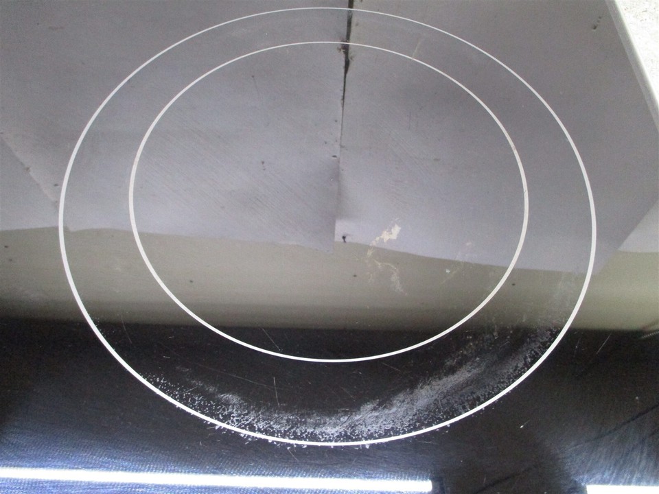 HISENSE RANGE COOKTOP SCRATCHES/CLOUDY BURNERS 29 7/8 X 21 3/4 PART ...