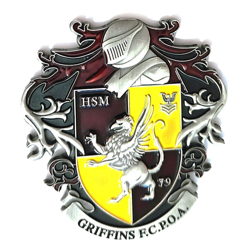 Awesome 2" Navy USN FCPOA Challenge Coin HSM-79 "Griffins" | eBay