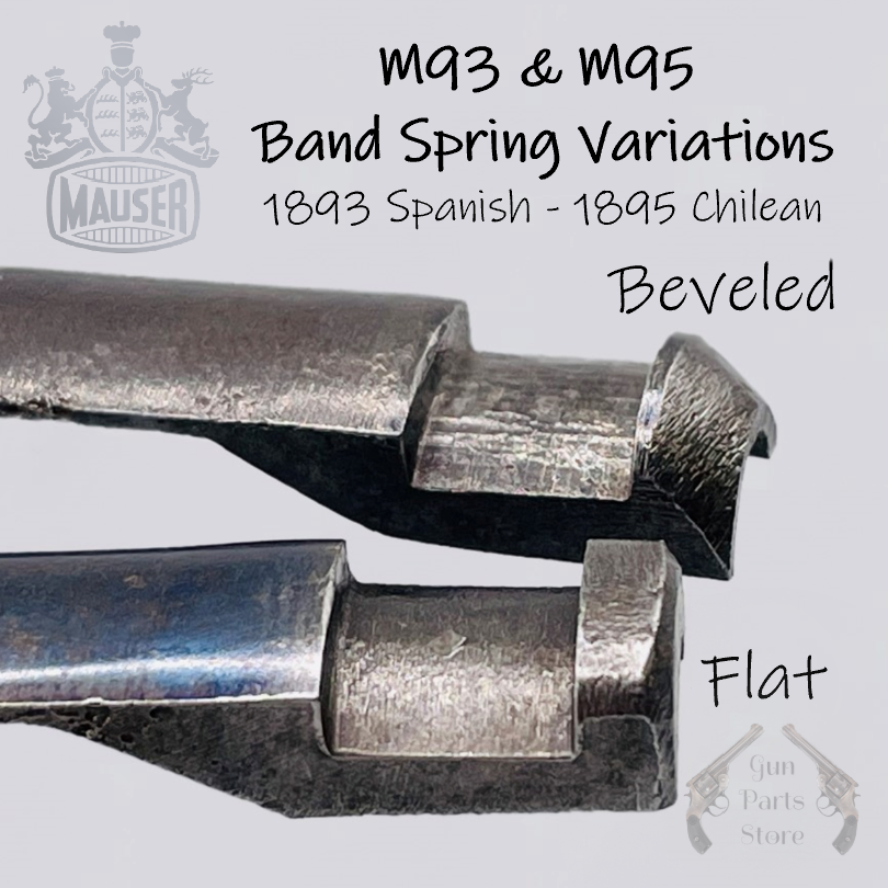 M93 / M95 Front Band Spring - Spanish 1893, Chilean 1895 MAUSER ...