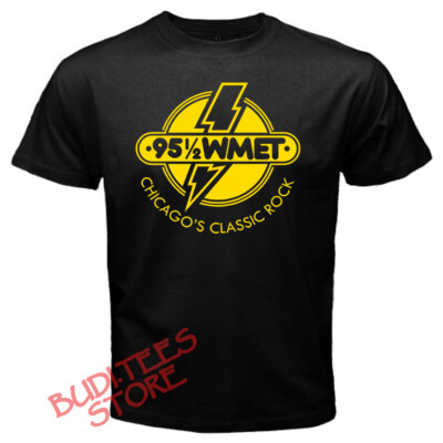Wmet 95.5 Radio Men's Black Size S-5XL | eBay