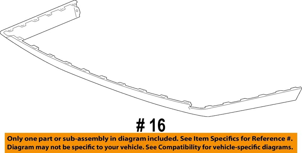 GM OEM 15-20 Yukon XL Rear Bumper Bumper Components-Deflector 22938783 ...