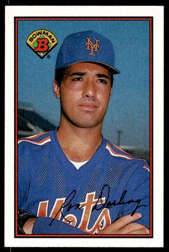 1989 Bowman Baseball Card Ron Darling New York Mets #372 | eBay