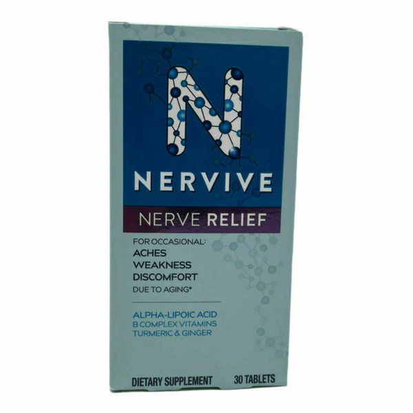 Nervive Nerve Relief - 30 Tablets for sale online | eBay