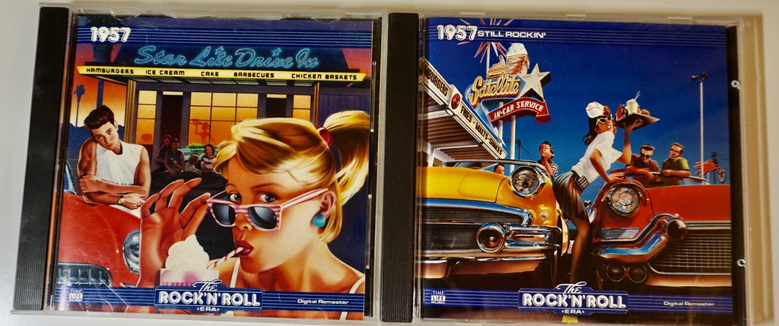 Time Life Music : The Rock 'N' Roll Era 1957 CD lot OF 2 STILL ROCKIN ...