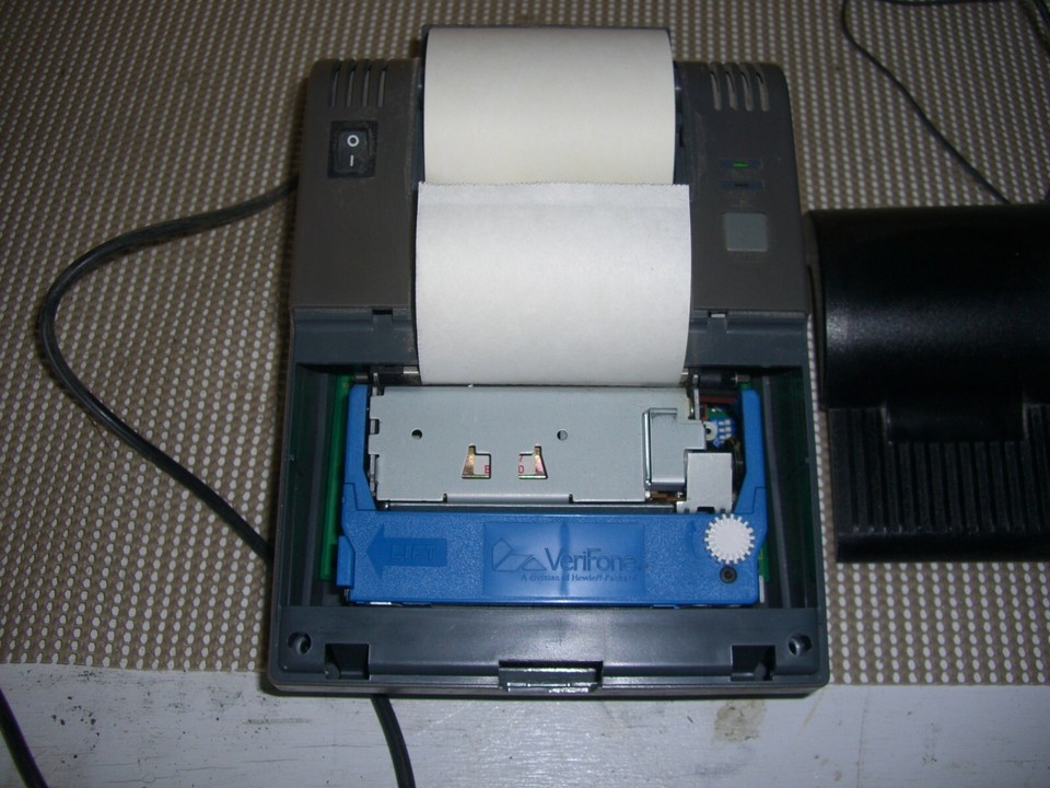 VeriFone Printer 250 Receipt Printer w/ Power Supply | eBay