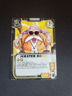 Master Roshi - Dragon Ball Z CCG Warriors Return - FOIL - WA-004 - VLP ...