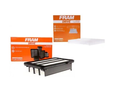 FRAM Drive: Engine Air & Cabin Filter Standard FDA12050/FDC11182 | eBay