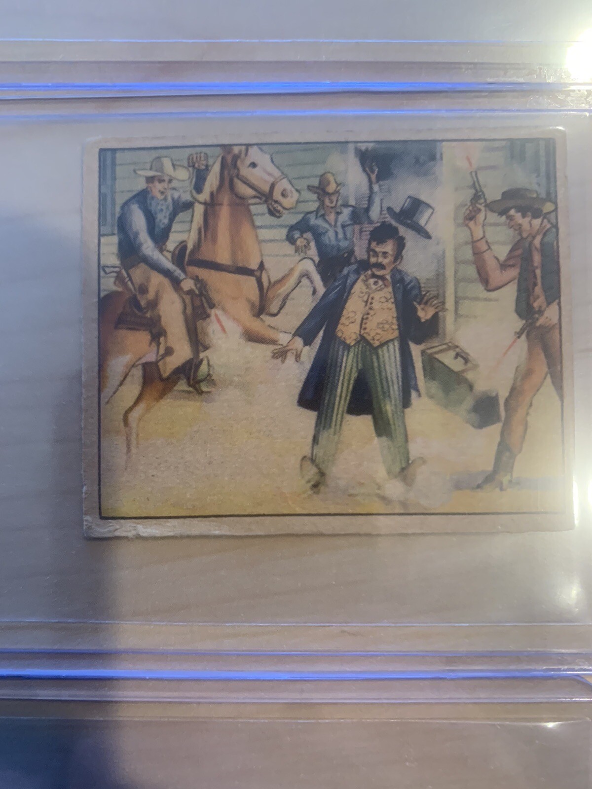 12 Vintage 1949 Bowman Wild West Trading Cards.some Are In Great ...