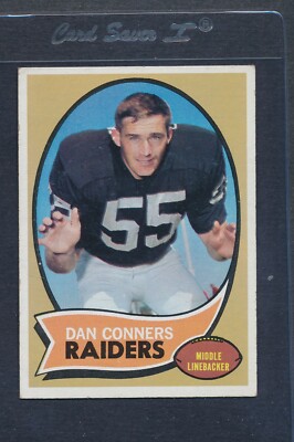 1970 Topps #006 Dan Conners Raiders EX/MT *6225 | eBay