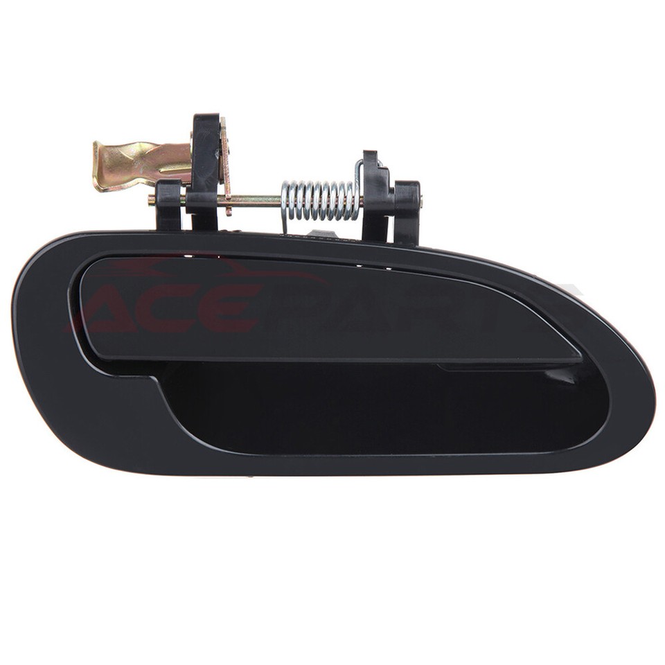 BLACK EXTERIOR OUTSIDE REAR LEFT RIGHT DOOR HANDLES PAIR FOR 98-02 ...