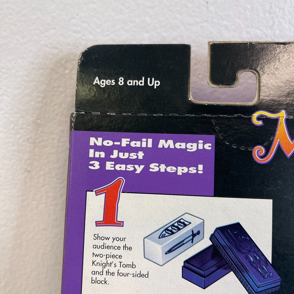 Vintage 90s Magic Works The Knights Tomb Milton Bradley Game Toys SEALE ...