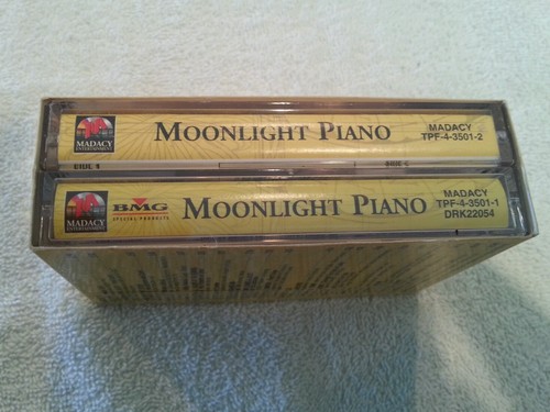 BMG TIMELESS PIANO FAVORITES MOONLIGHT PIANO 2 CASSETTE TAPE BOX SET | eBay