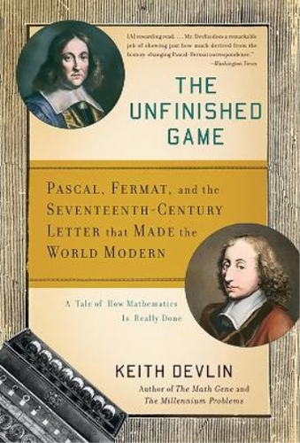 Keith Devlin The Unfinished Game (Poche) 9780465018963 | eBay