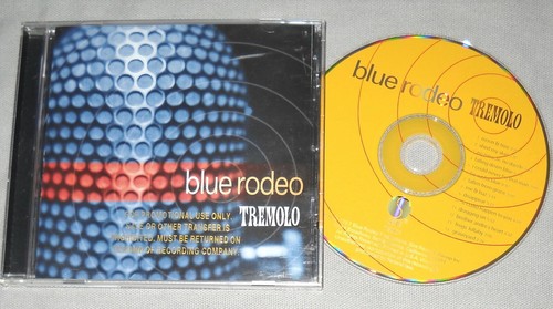 BLUE RODEO Tremolo CD promo 1st USA ed. 1997 album NEAR MINT disc & art ...
