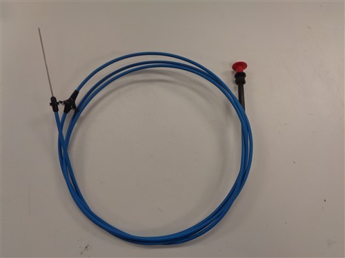 CHOKE CABLE A6493-001 BLUE W/ KNOB 10 1/2' MARINE BOAT | eBay