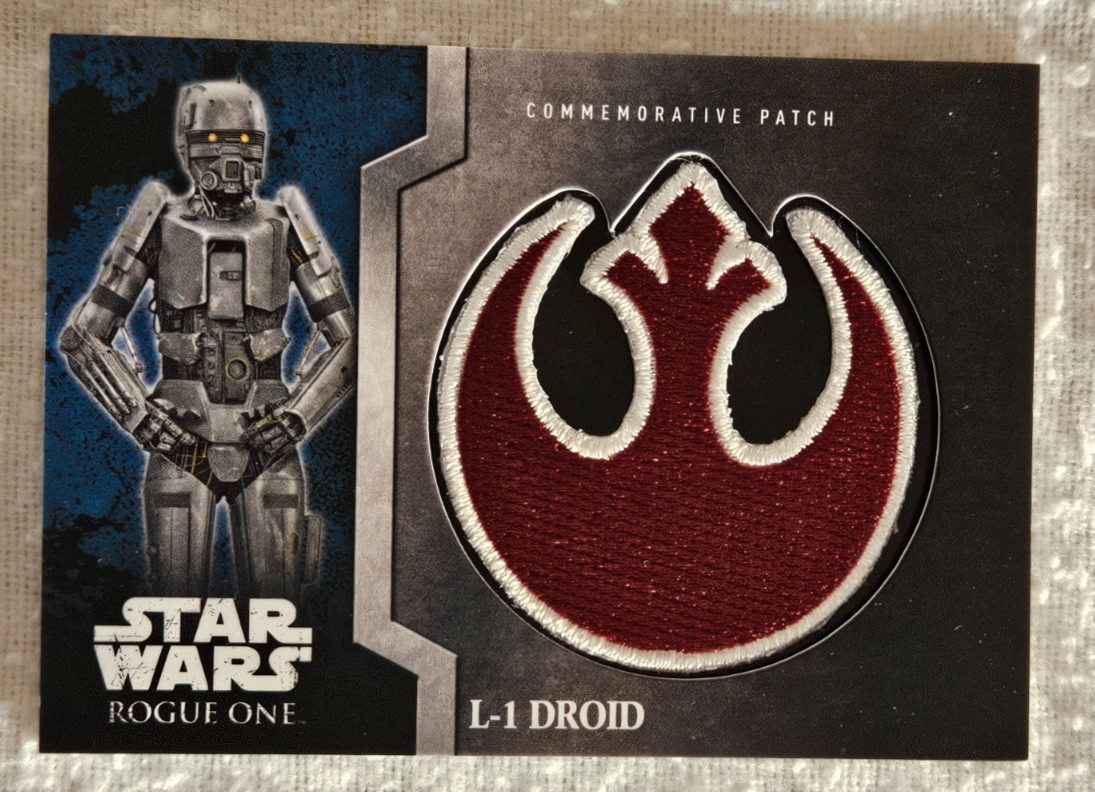 Star Wars Rogue One Patch Cards Lot of 6 #1, #3, #4, #5, #6 and #8 | eBay