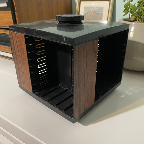 Vintage Retro Cassette Tape & CD Spinning Carousel Storage Rack | eBay