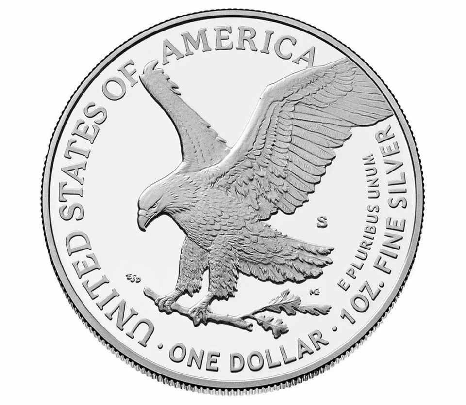 250th Anniversary US Navy American Eagle One Ounce Silver Proof Coin ...