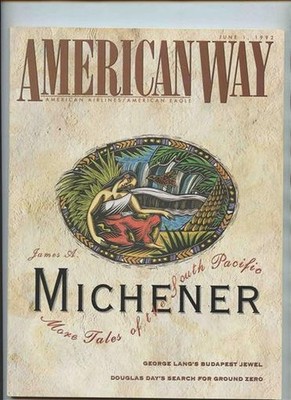 American Way Magazine American Airlines & Eagle June 1, 1992 James ...