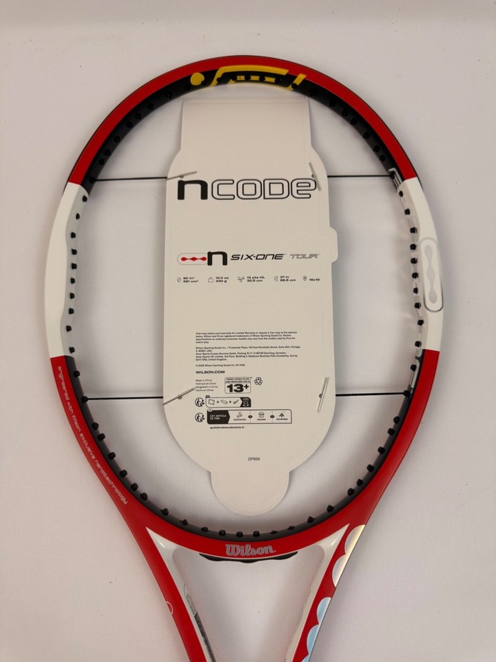 NEW Wilson nCode Six One Tour 90 2025 Reissue, 4 1/4 Roger Federer | eBay
