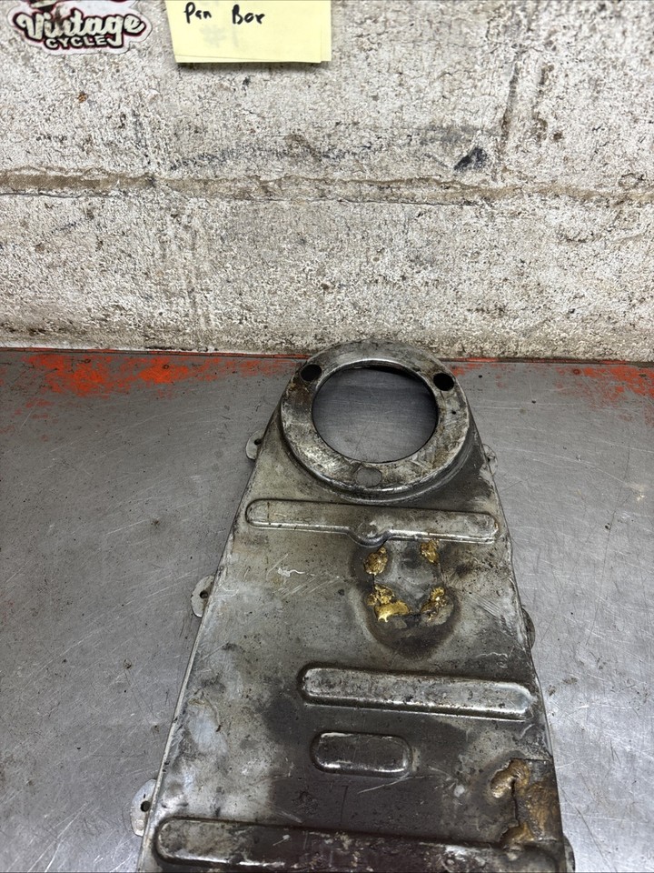 Vintage Harley Davidson Panhead Knucklehead Inner Primary Cover | eBay