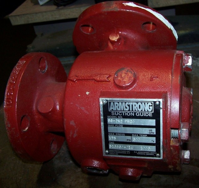 Armstrong Sg-4x4 Cast Iron Suction Guide Pn20 175 PSI Max for sale ...