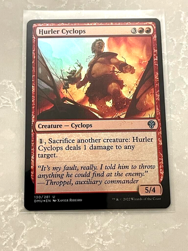 Hurler Cyclops Magic Cards NM-M Dominaria United (DMU) UNCOMMON | eBay