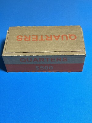 SEALED Box Of Quarters $500 Face Value ~ Unsearched, Unopened. | eBay