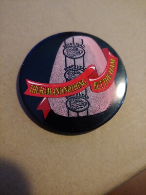 Boars Head The Ham and Nothing But the Ham Promotional Pin Button Promo ...