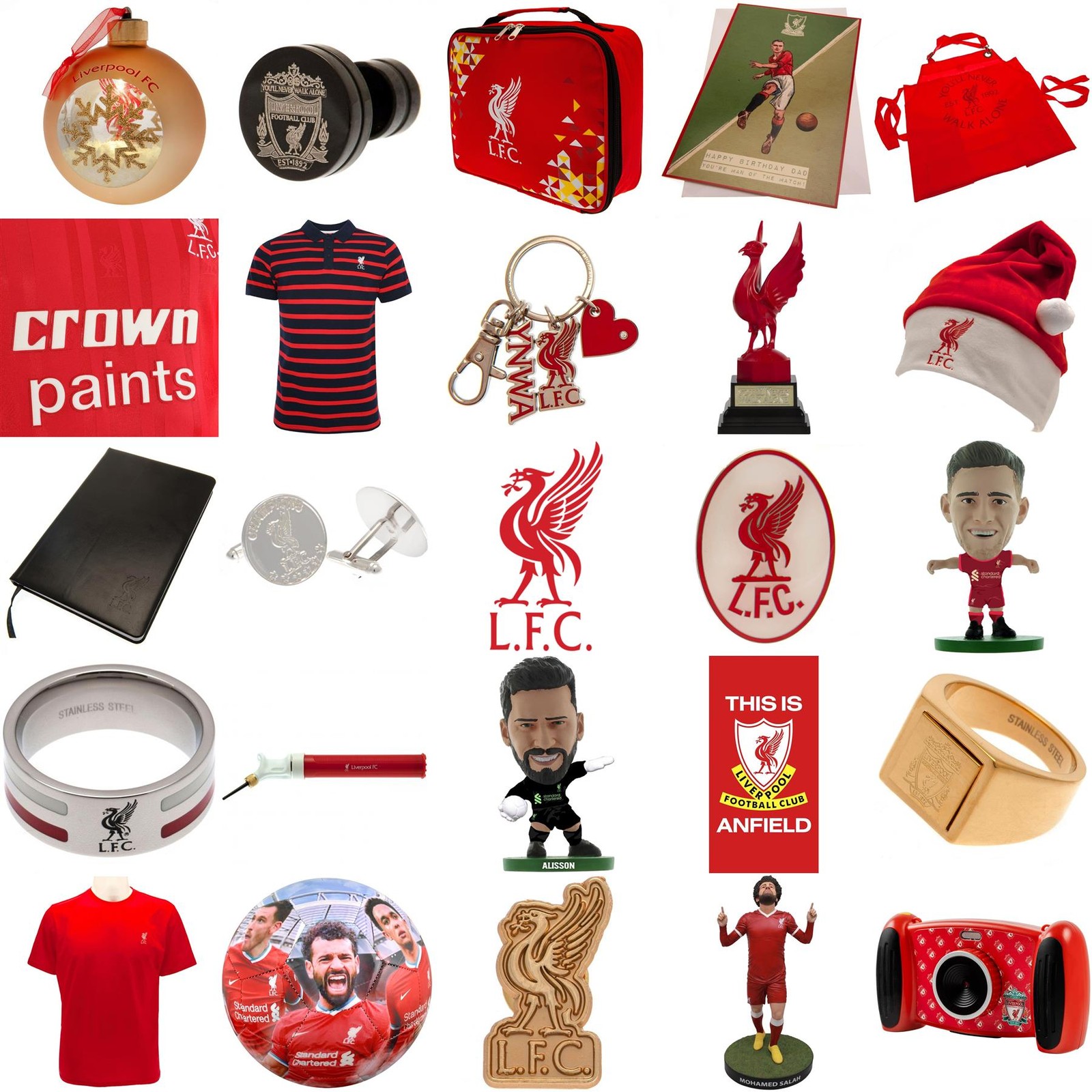 LFC Liverpool FC Team Merchandise Peroni Pint Pub Glass This Is Anfield ...