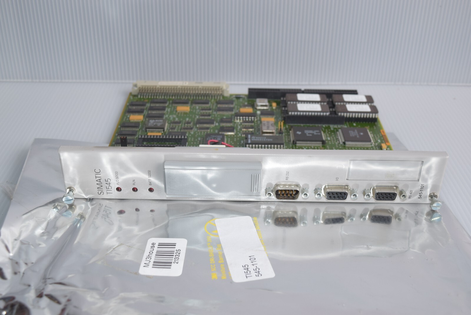 Siemens SIMATIC 545-1101 TI545 CPU Control Processor Module #213325-AW5 ...