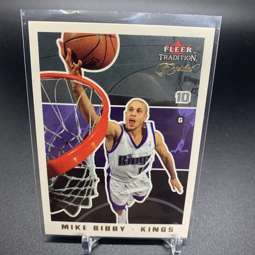 2003-04 Fleer Tradition Basketball Crystal Kings #118 Mike Bibby /175 ...