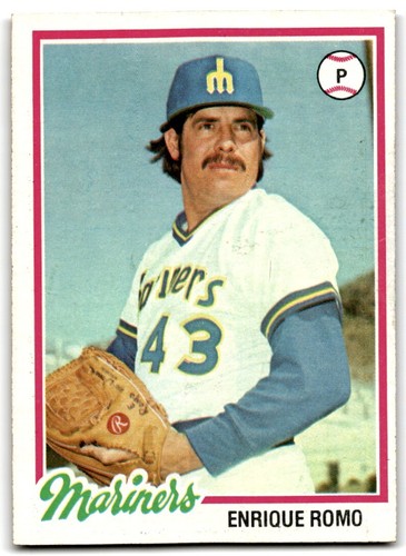 1978 Topps Enrique Romo Rookie . Seattle Mariners #278 | eBay