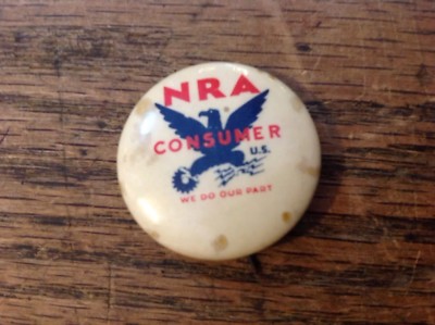 NRA Consumer Vintage Celluloid Pin Back Button | eBay
