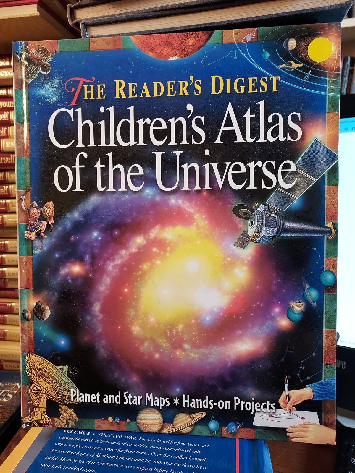Children's Atlas of the Universe by Reader's Digest (2000,HC) T7C ...