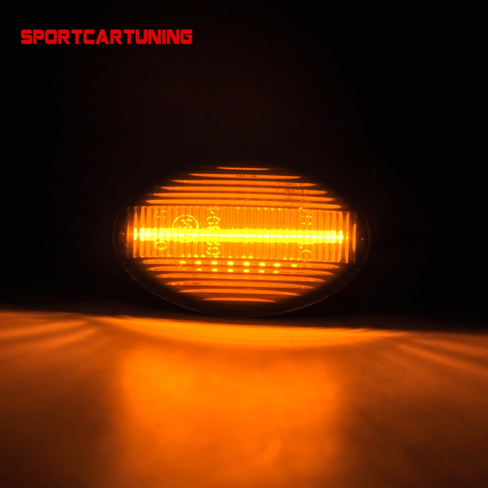 For 99-10 Ford F350 F450 F550 Dually Bed LED Fender Side Marker Lights ...