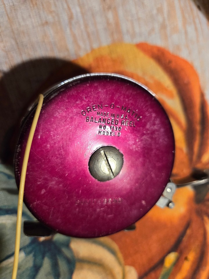 Vintage South Bend OREN-O-MATIC No. 1130 Model D Fly AUTOMATIC Fly ...