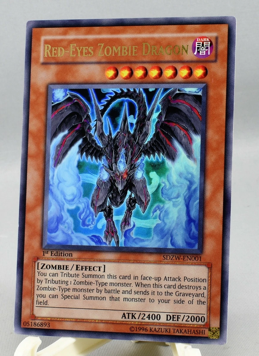 Yugioh Red Eyes Zombie Dragon