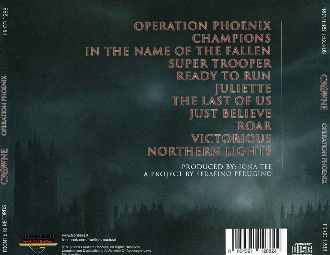 CROWNE OPERATION PHOENIX NEW CD 8024391128824 | eBay