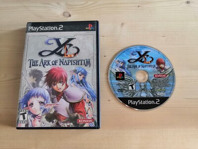 Ys The Ark Of Napishtim PS2 Playstation 2 US NTSC U/C RARE KONAMI ...