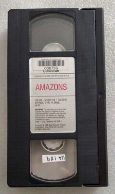 AMAZONS MGM VHS 1986 cult fantasy No Cover | eBay