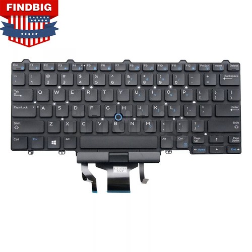 US Keyboard Backlit For Dell Latitude E5450 E5470 E7450 E7470 0D19TR | eBay