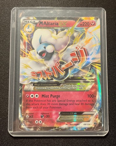 Pokémon Mega Altaria EX Card 69/124 *NEAR MINT CONDITION* | eBay