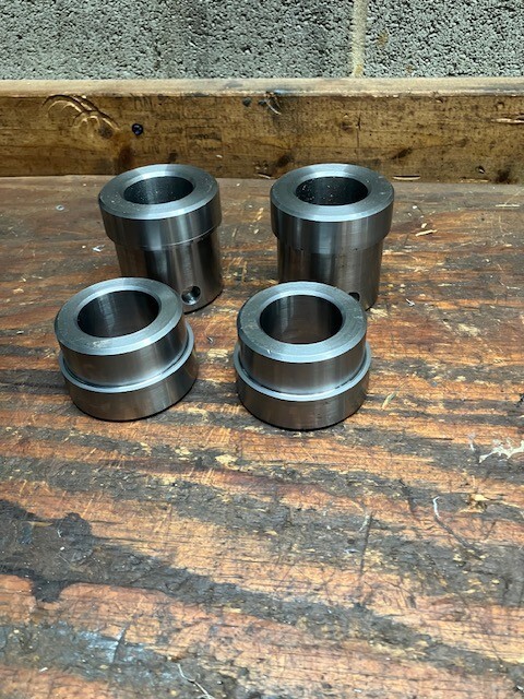 Cat 304 mini excavator bucket pin boss bushings 40mm weld in (Includes ...