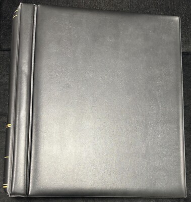 Lighthouse Hingeless Album, Black w/ Lighthouse Pages for Bulgaria ...