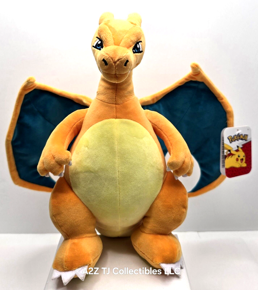 Jazwares Charizard Pokemon Plush 12"inch (Officially Licensed) Dragon ...