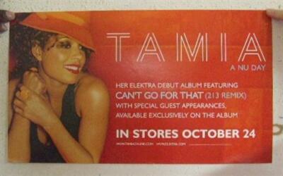 Tamia Poster A Nu Day | eBay